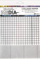 Grid Collage Paper — Valley Stamp and Scrap