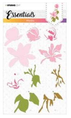 Magnolia Layered Stencil/Mask — Valley Stamp and Scrap