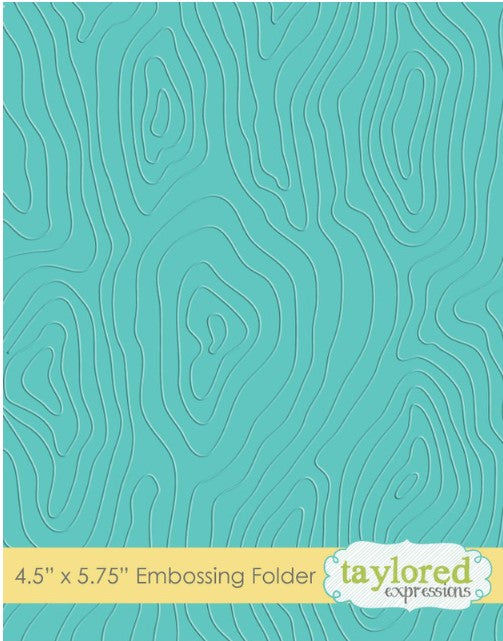 Woodgrain Embossing Folder — Valley Stamp and Scrap